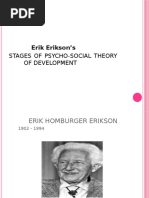 Reflection Paper of Erikson | PDF