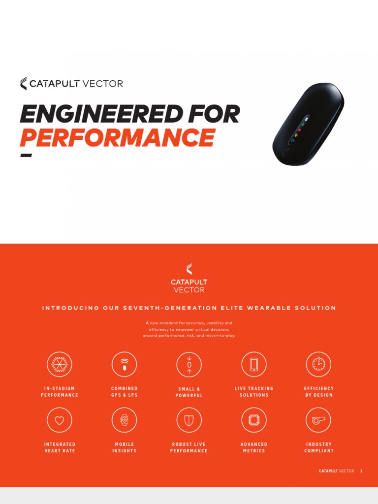 Brochure - Catapult Vector | PDF | Global Positioning System | Ultra ...