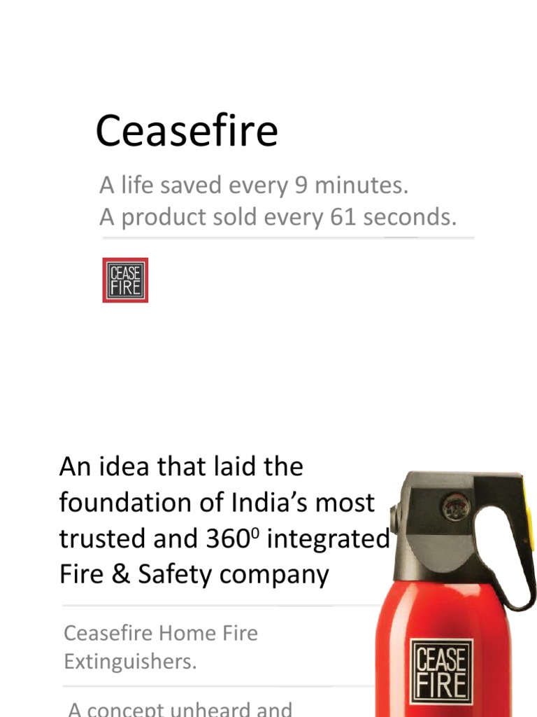 Ceasefire Presentation PDF | PDF | Security Alarm | Closed Circuit ...