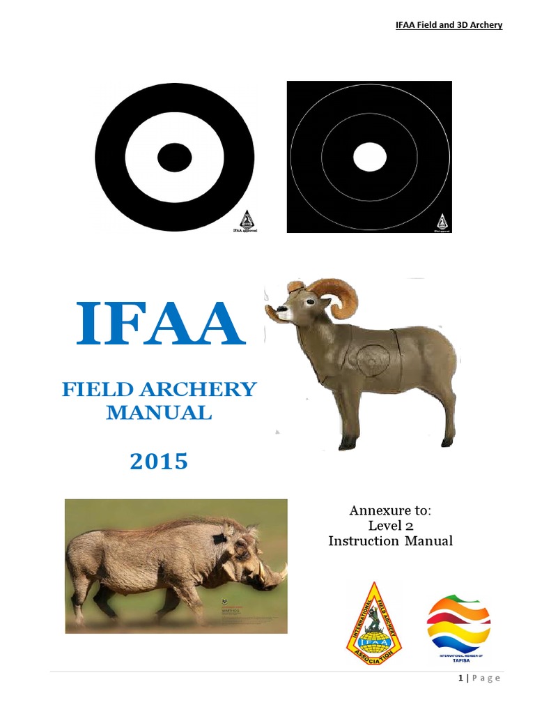IFAA Field Manual | PDF | Archery | Scoutcraft