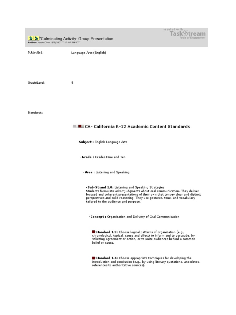 SPEECH #2, Culminating Activity | PDF | Argument | Persuasion