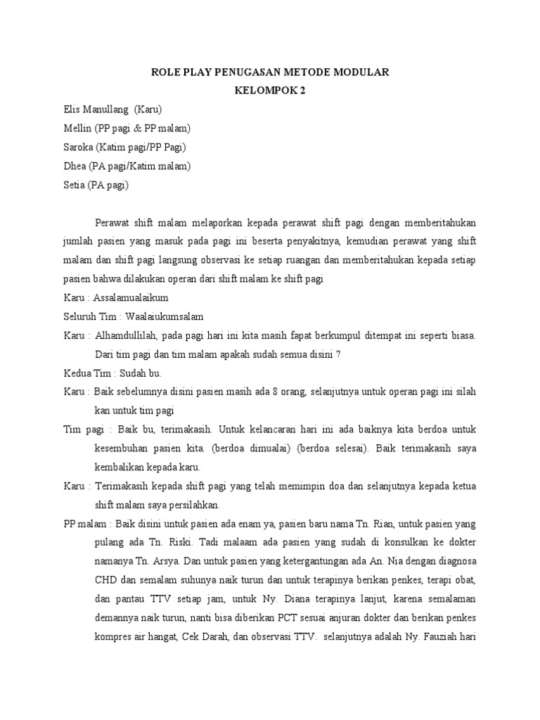 SKENARIO MAKP MODULAR Ok | PDF