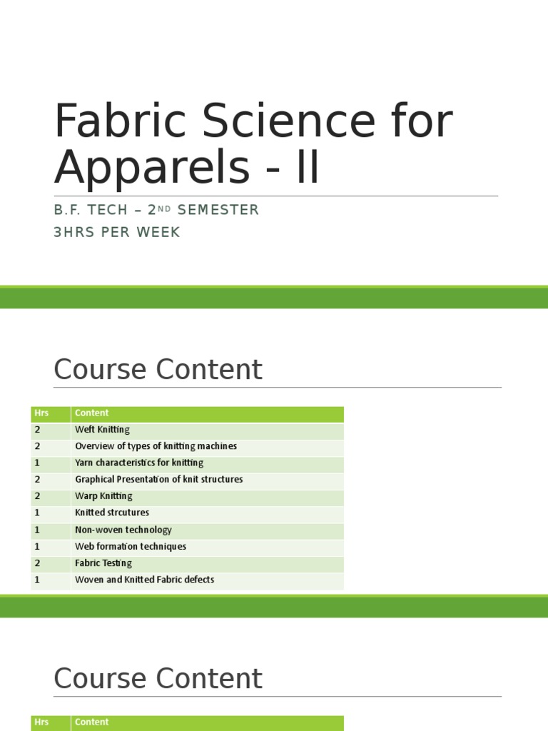 Fabric Science and Apparel - II | PDF | Dye | Bleach