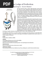 The Ceremony of Initiation or First Degree: A Quickstart Guide | PDF ...