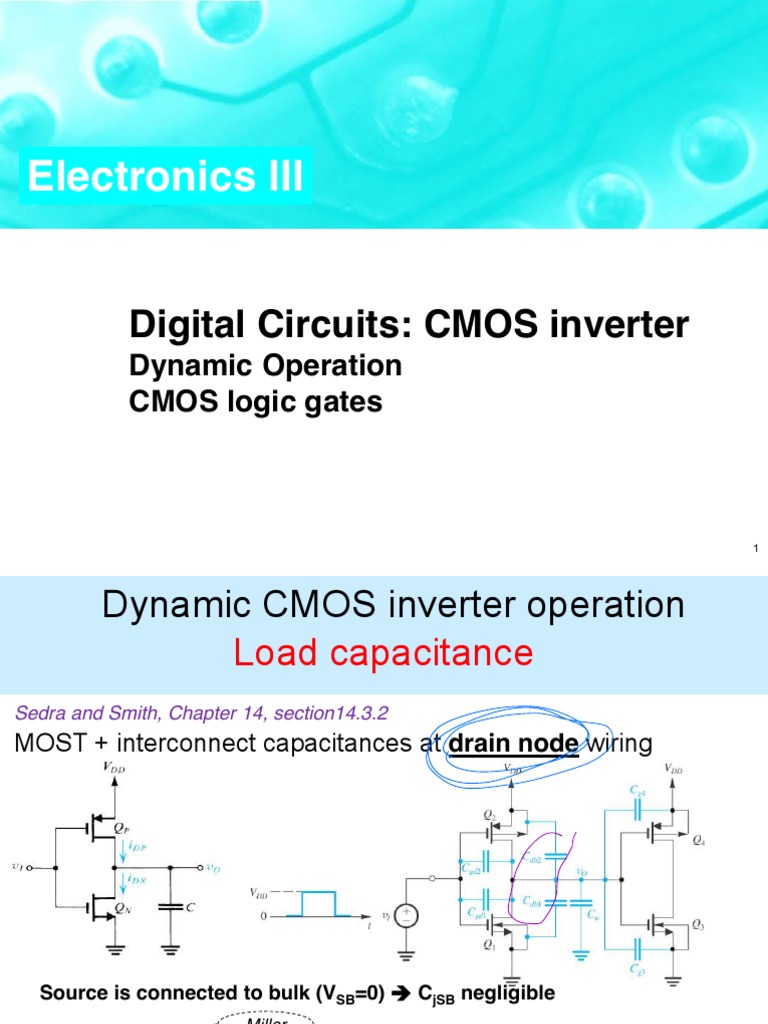 Cmos Notes Pdf Pdf Cmos Logic Gate