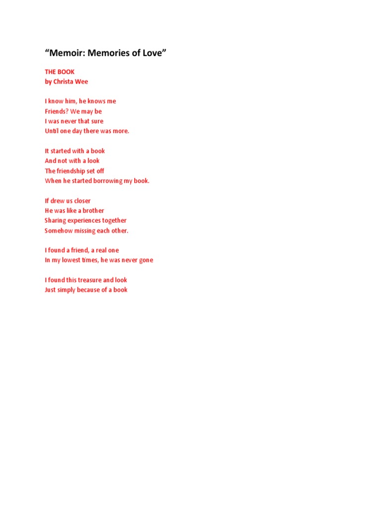 HMS129 Poems | PDF | Love | Psychological Concepts