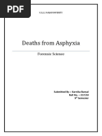 Types and Mechanisms of Asphyxial Death | PDF | Hypoxia (Medical ...