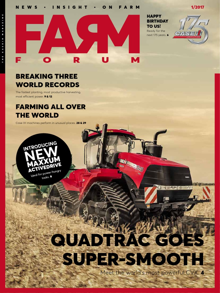 Farm Forum Magazine | PDF | Tractor | Automatic Transmission
