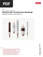 Bushing GOB | PDF | Transformer | Insulator (Electricity)