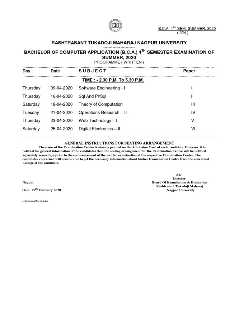 BCA 4th SEM 2502200 PDF | PDF | Computing | Digital Technology