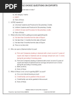 International Trade MCQs with Answers | PDF | Tariff | World Trade ...