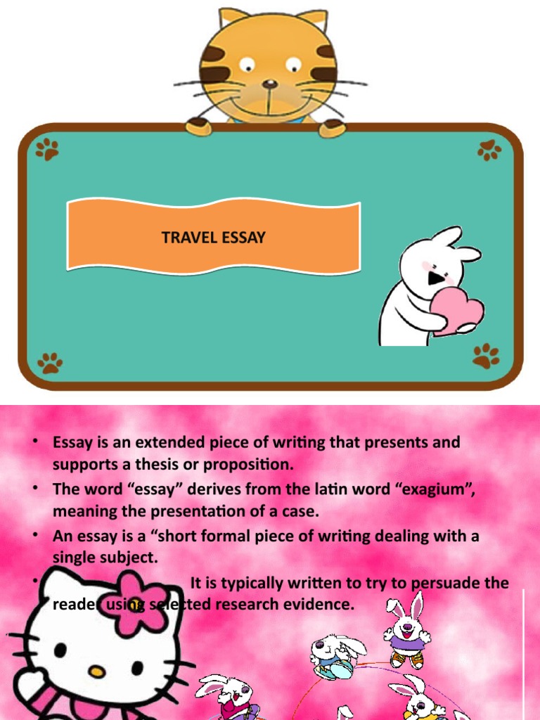 Travel Essay | PDF | Essays | Cognitive Science