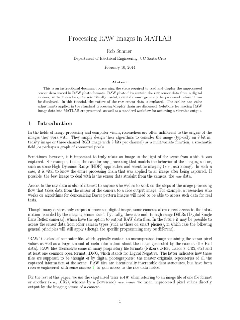 Processing Raw Sensor Data: A Guide to Reading and Displaying ...