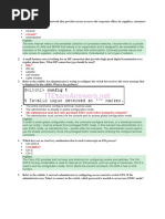 CCNA 1 ITNv7 Final Exam Answers | PDF | Computer Network | I Pv6