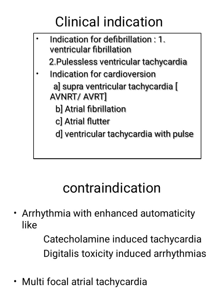 Clinical Indication Def. | PDF | Circulatory System | Cardiac Arrhythmia