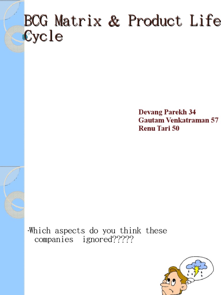 BCG Matrix & Product Life Cycle Guide | PDF | Marketing | Microeconomics