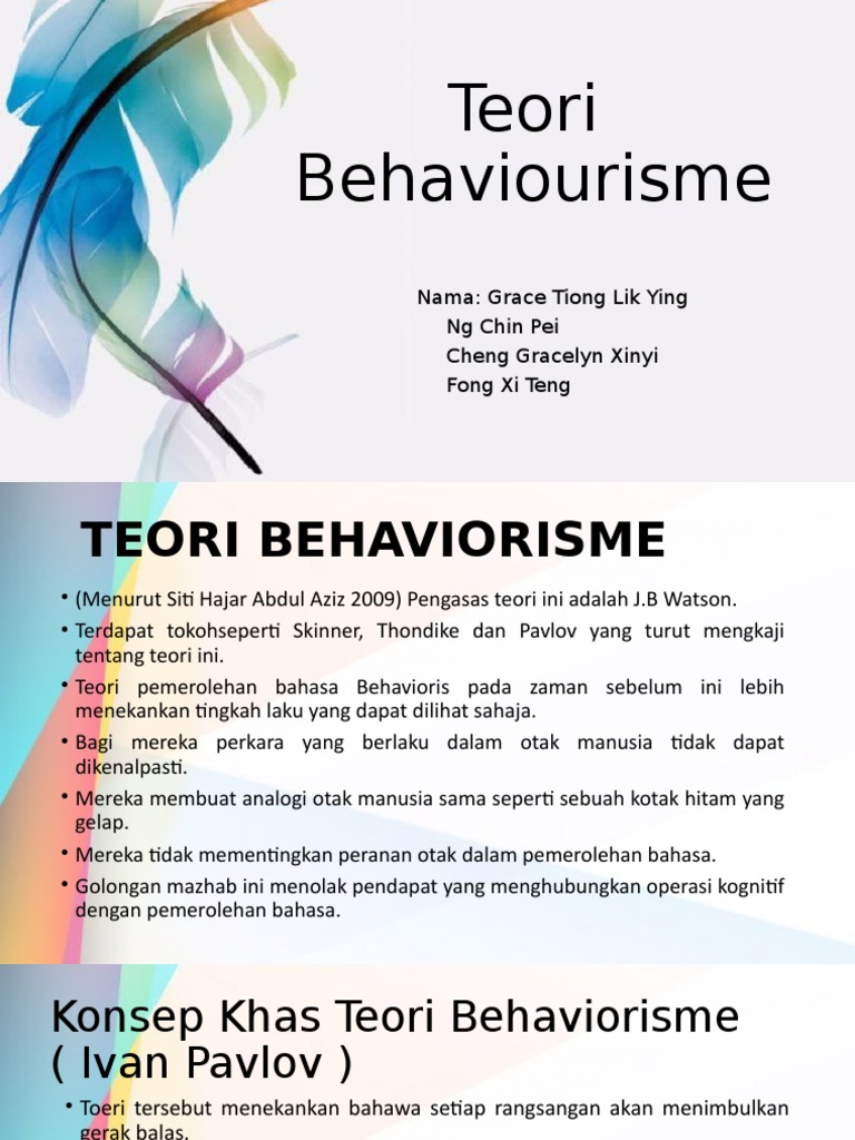 Teori Behaviourisme | PDF
