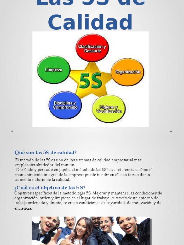 Las 5S de Calidad | PDF | Business | Science