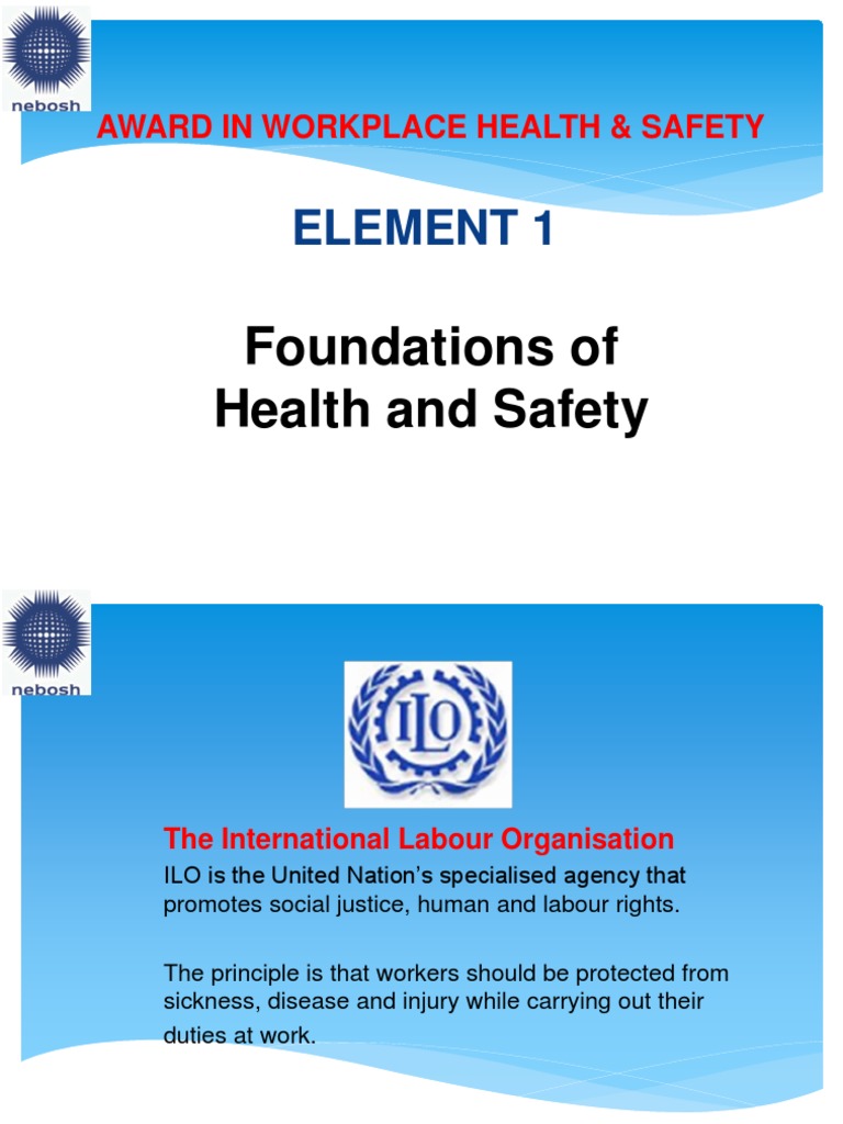 Elem 1 Foundations of Health and Safety PDF | PDF | Occupational Safety ...