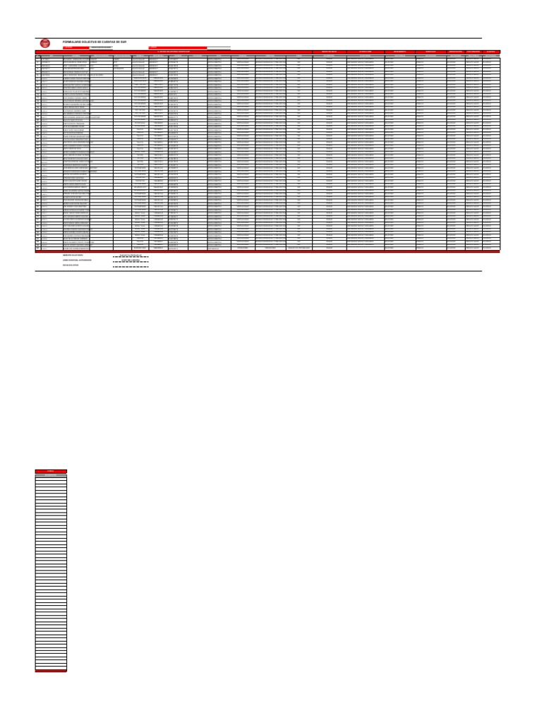 Formulario Sur | PDF