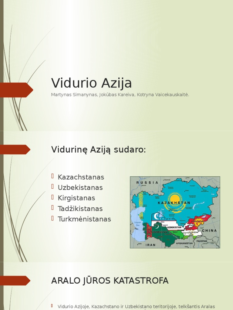 Vidurio Azija | PDF