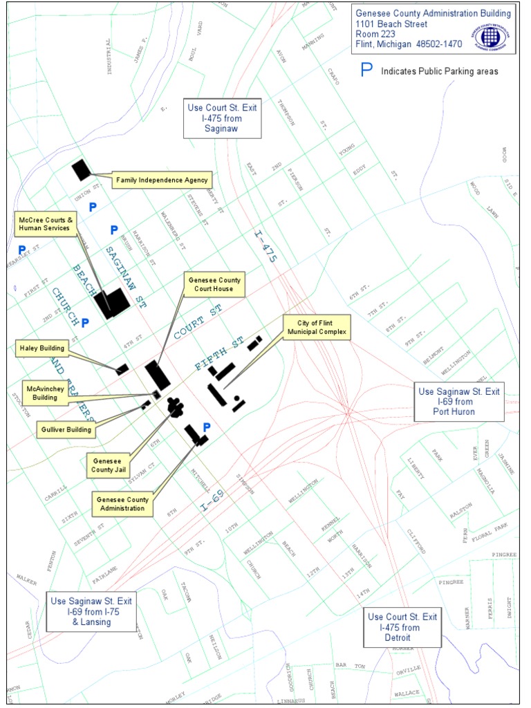 Genesee County Buildings Map | PDF