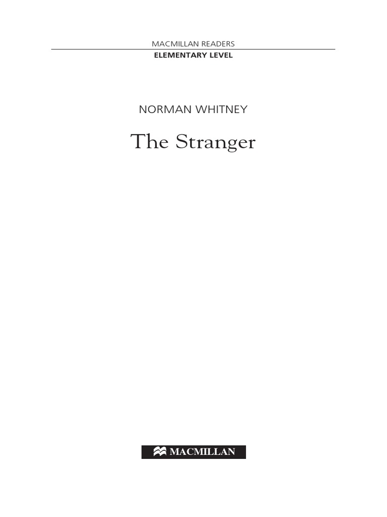 The Stranger: Norman Whitney | PDF
