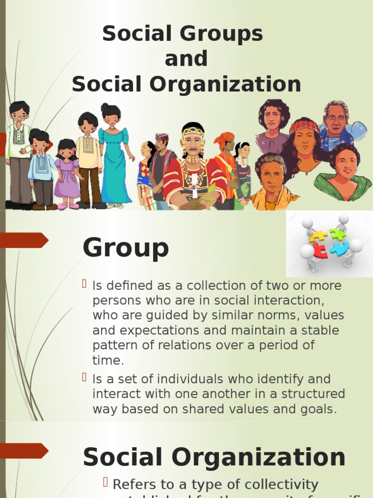 Social Groups and Social Organization | Download Free PDF | Social ...