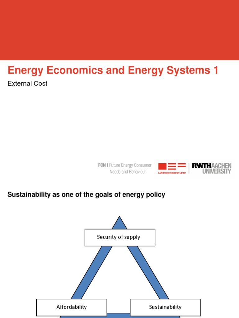Ees1-External Cost Praktiknjo PDF | PDF | Emissions Trading | Air Pollution