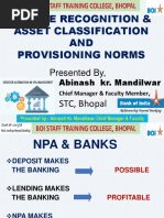 Provisioning Norms IRAC 2024 | PDF | Reserve Bank Of India | Loans