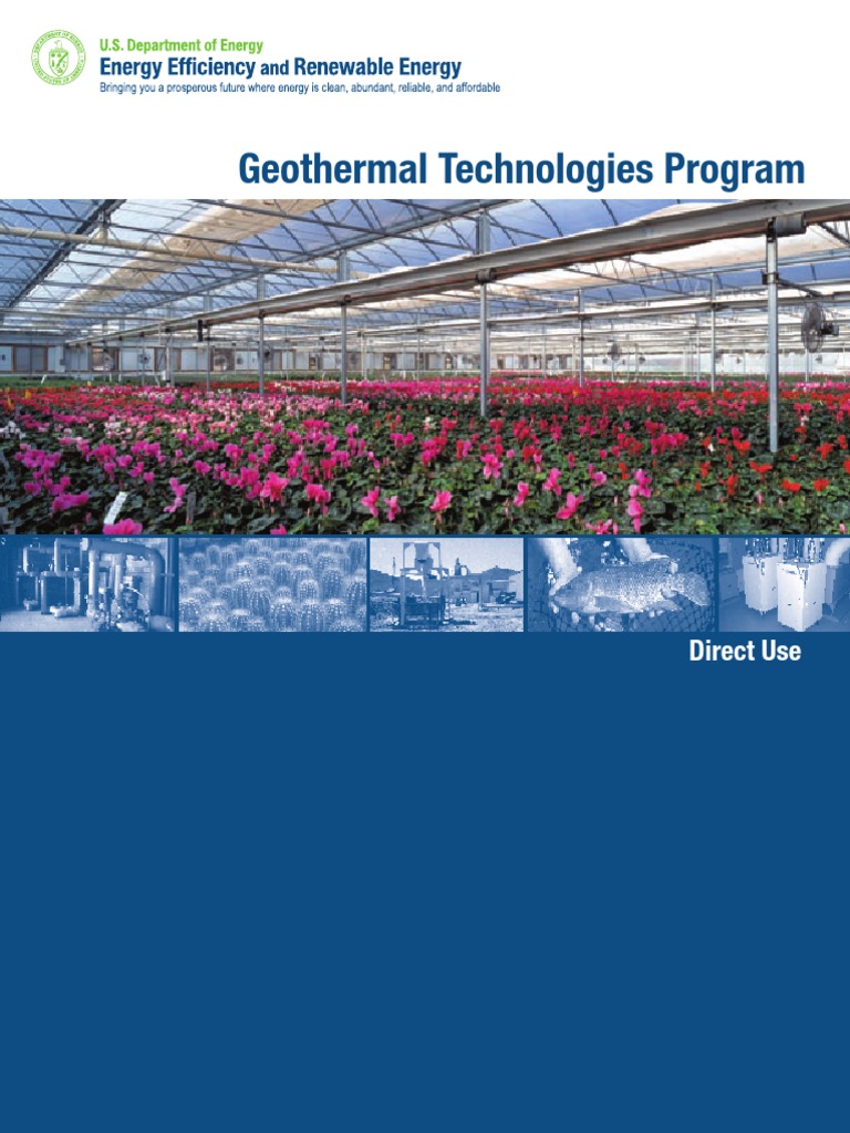 Geothermal Technologies Program: Direct Use | PDF | Geothermal Energy | District Heating