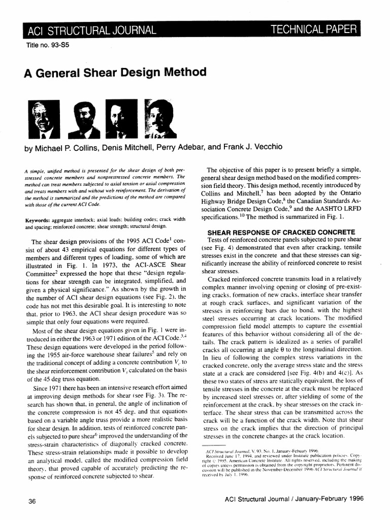 612 - ACI STRUCTURAL JOURNAL by Wiryanto Dewobroto PDF | PDF | Stress ...