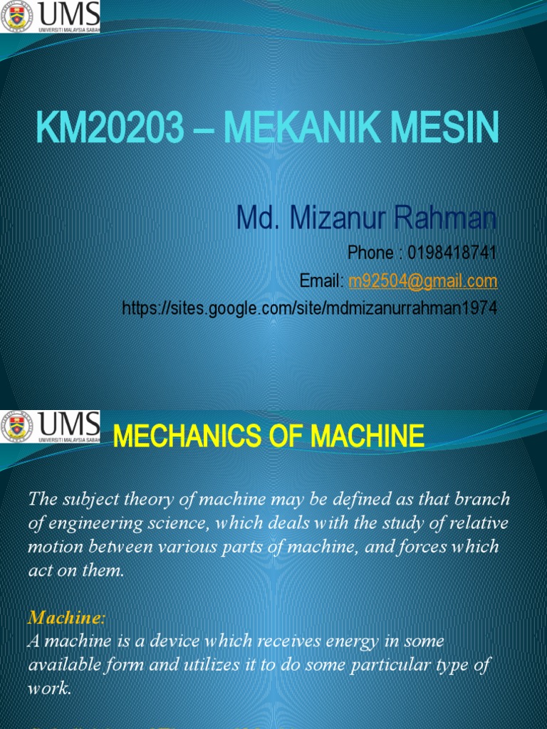 Chapter 1 | PDF | Force | Machines