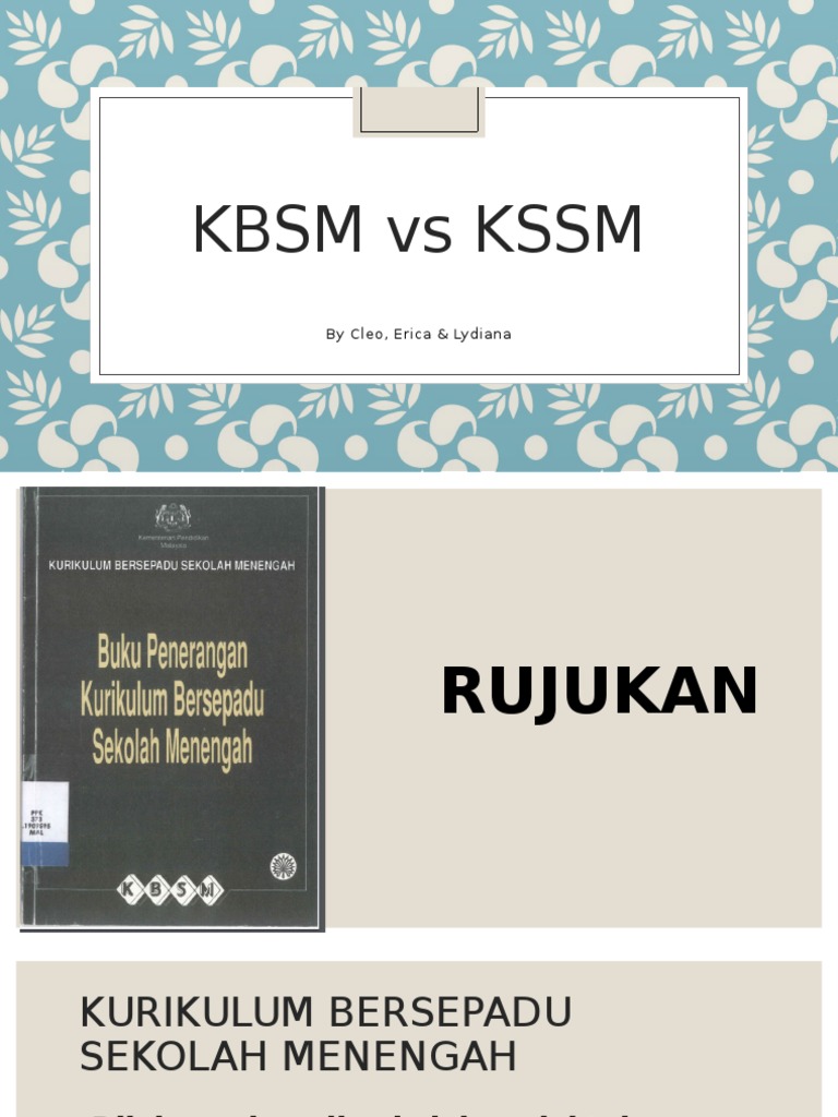 KBSM Vs KSSM | PDF