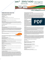 Biocidin Usage Chart | PDF | Dose (Biochemistry) | Chemistry