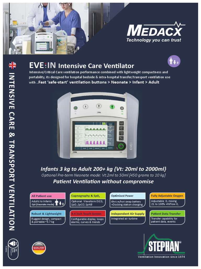Sephan Eve-In - Intensive - Care - Transport - Ventilation | PDF ...