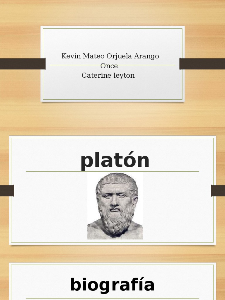 Platon y La Dialectica | PDF | Platón | Sócrates