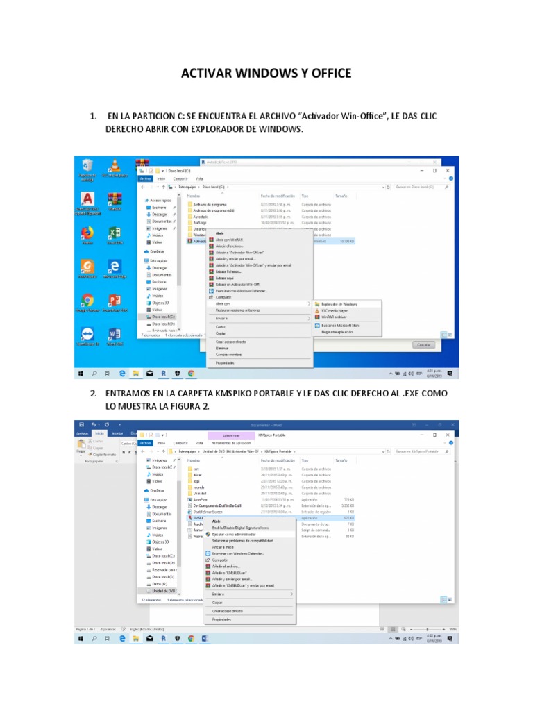Activar Windows y Office | PDF | Informática