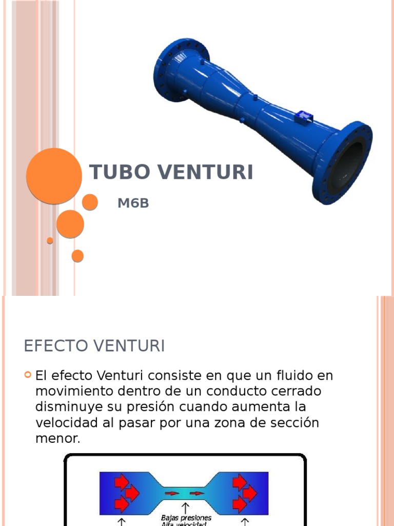 Tubo Venturi | Presión | Ingeniería Química