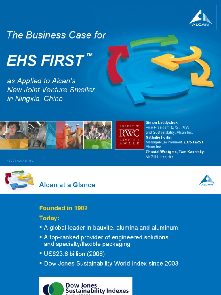 Alcan Business Case Slides - Robert W. Campbell Award | PDF ...