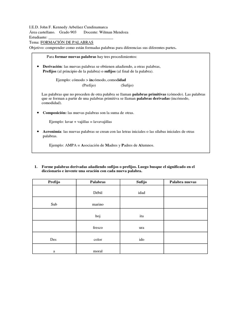 Guia 4 Grado 903 | PDF | Tipología Lingüística | Lingüística