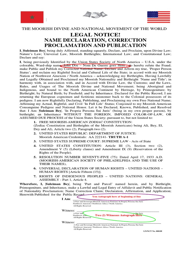 Sample Name Correction | PDF | Constitution | Legal Documents