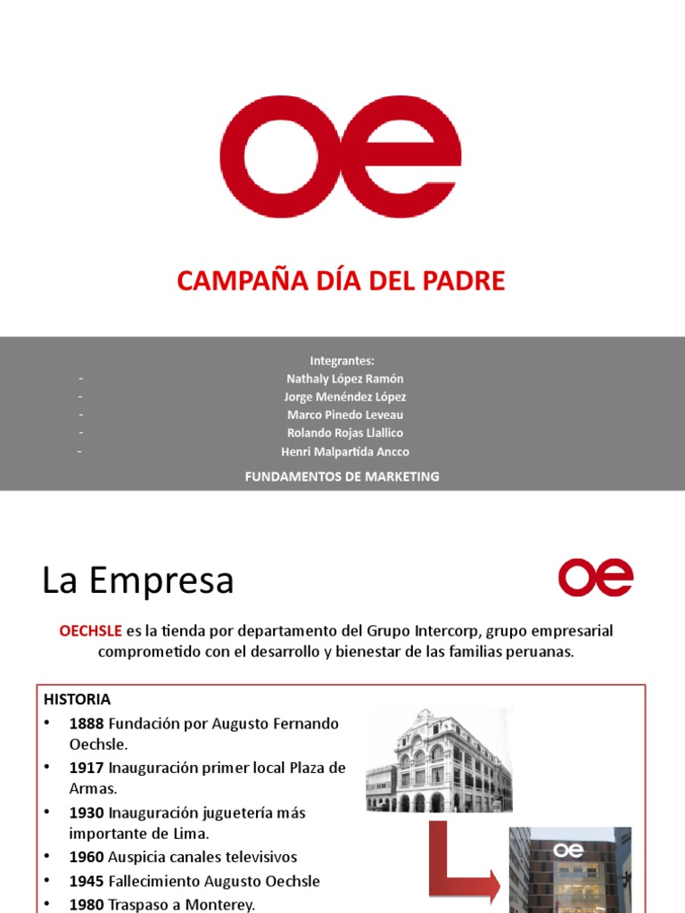 Caso Oechsle Final | PDF | Marketing | Publicidad