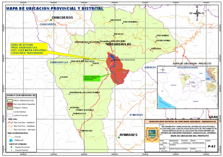 Mapa de Ubicacion Distrital | PDF