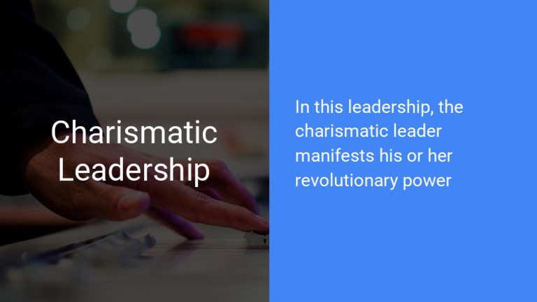 Charismatic Leadership: Understanding the Power of Revolutionary ...
