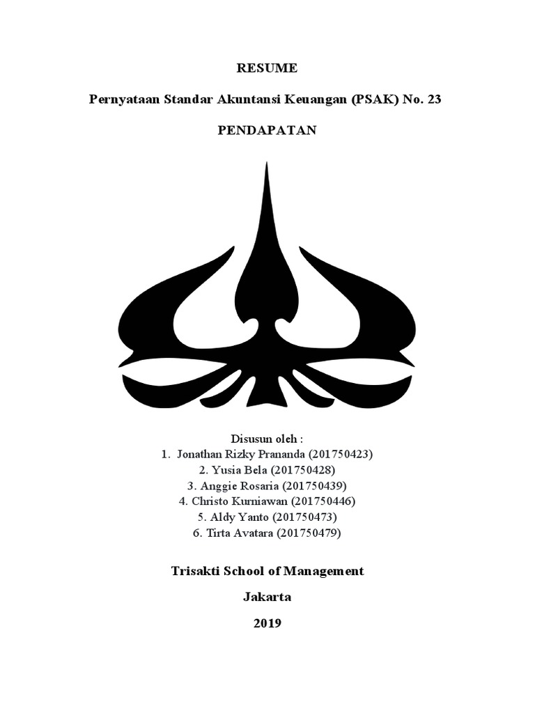 Psak 23 | PDF