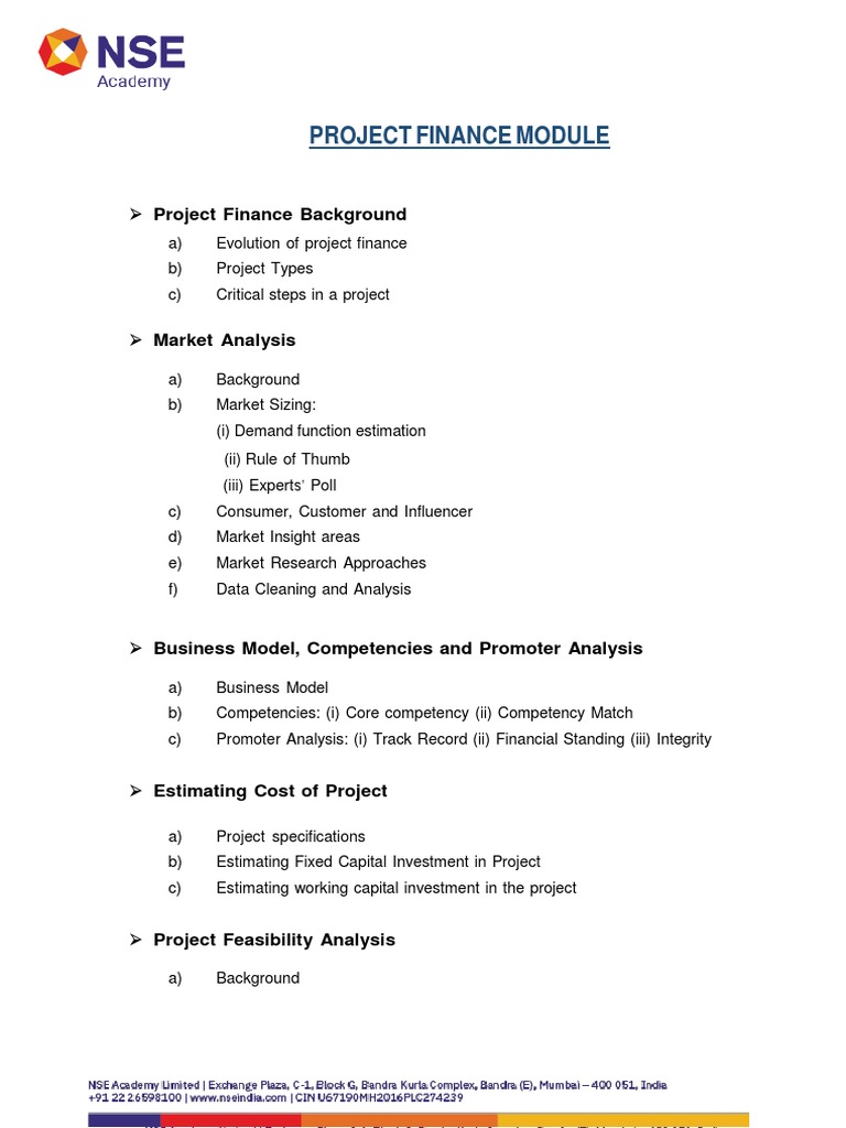 7 Project Finance PDF | PDF | Internal Rate Of Return | Net Present Value