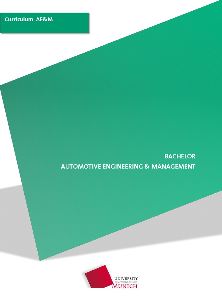 Bachelor of Automotive en | PDF | Transmission (Mechanics) | Engineering