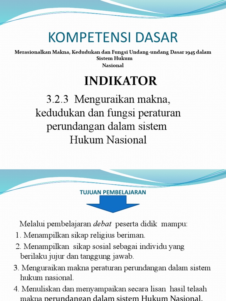 Powerpoint Tujuan Pembelajaran Tik | PDF