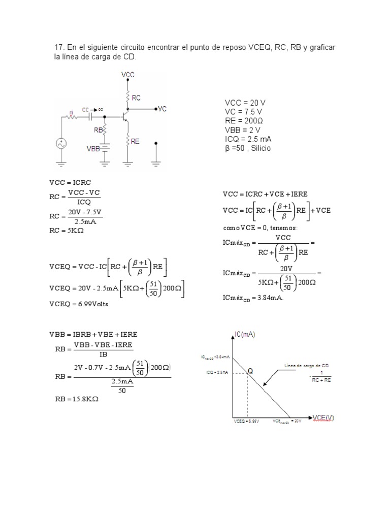 Análisis de Circuitos con Transistores | PDF | Transistor ...